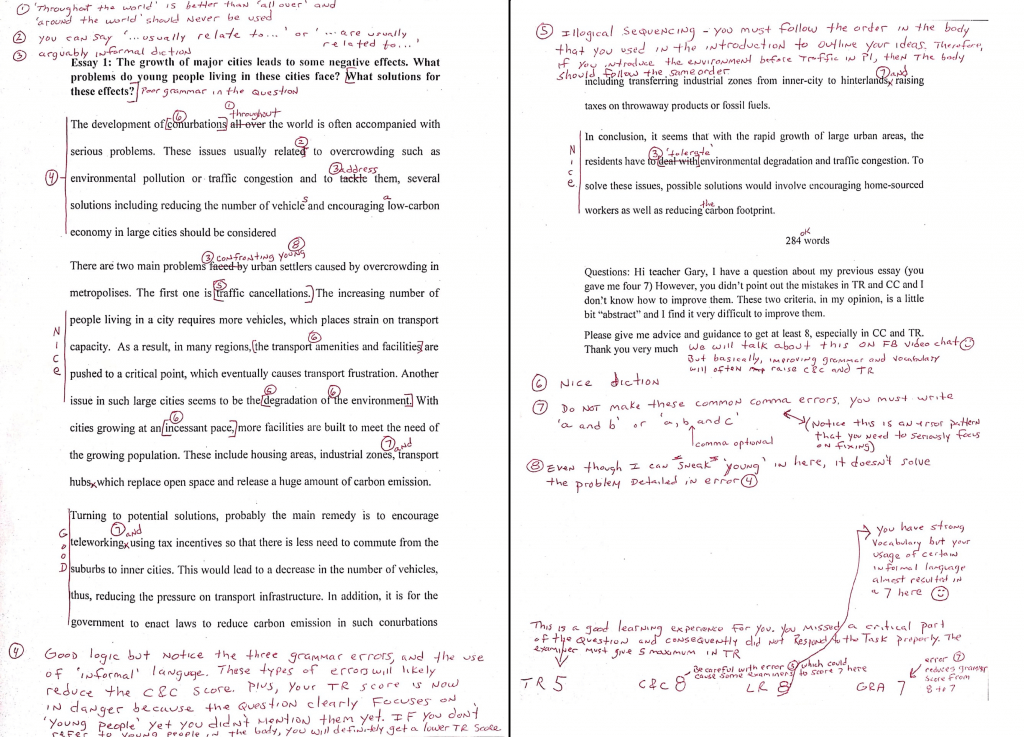 Sự thật từ IELTS Writing Band 6 và Band 8+ – ý kiến từ real-IELTS ...