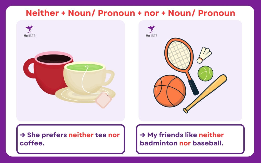 Phân Biệt Either Và Neither - Cách Sử Dụng Và Bài Tập Áp Dụng