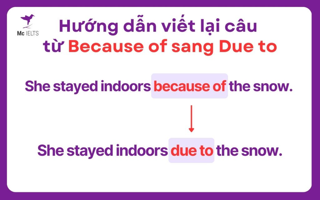 Cấu Trúc Due To: Định Nghĩa, Cách Dùng, Ví Dụ Và Bài Tập