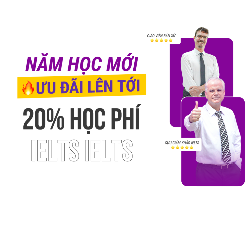 Mc IELTS | Học IELTS Cùng Cựu Giám Khảo Chấm Thi